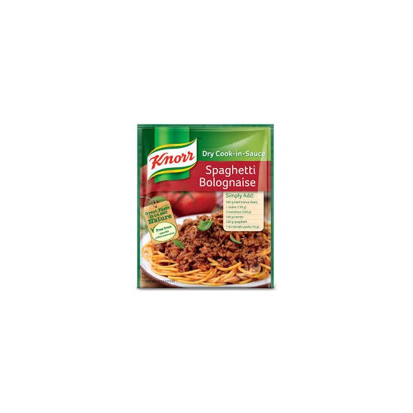 KNORR COOK IN SAUCE - SPAGHETTI BOLOGNAISE