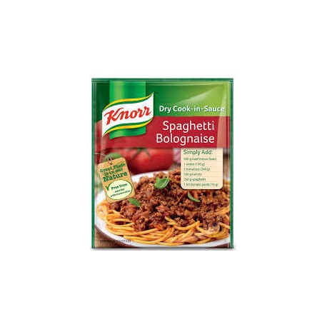 KNORR COOK IN SAUCE - SPAGHETTI BOLOGNAISE